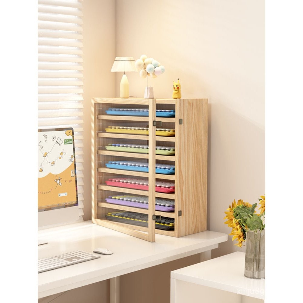 Keyboard Storage Rack Display Rack Anti-dust Storage Cabinet Mechanical ...