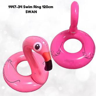 Edepot Swan Swim Inflatable Salbabida Floater for Kids and Adult 120cm ...