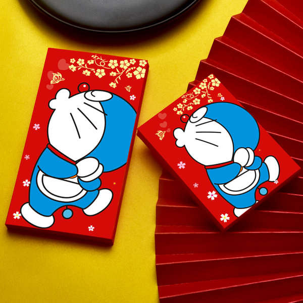 sampul raya 2025 sampul duit sampul raya 2025 premium Doraemon Red ...