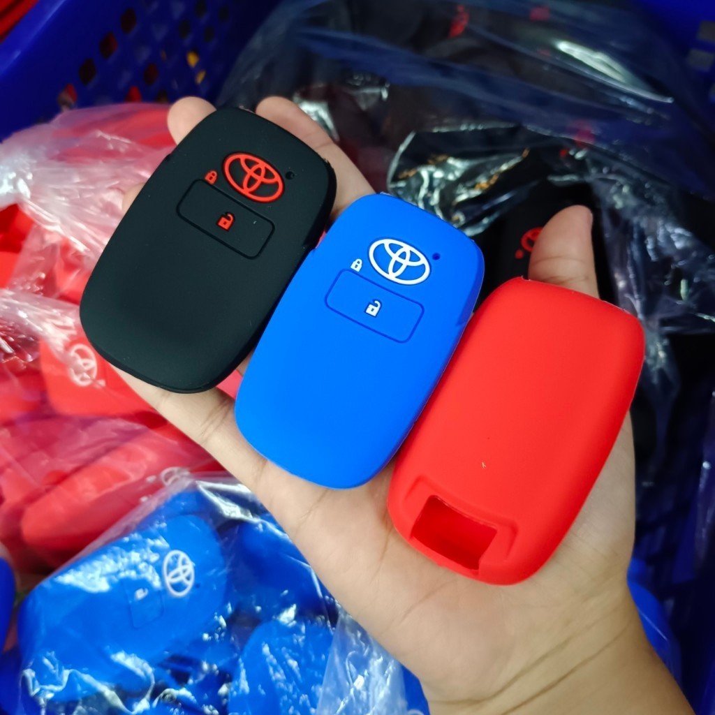 Car Key Cover Silicone Case For Toyota Veloz corss 2022-2023 Straight ...