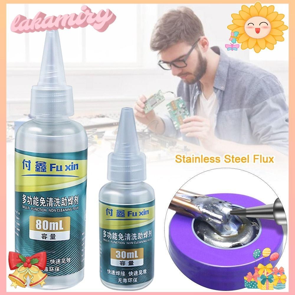LAKAMIRY Stainless Steel Flux, Quick Repair 30ml 80ml Clean Free ...