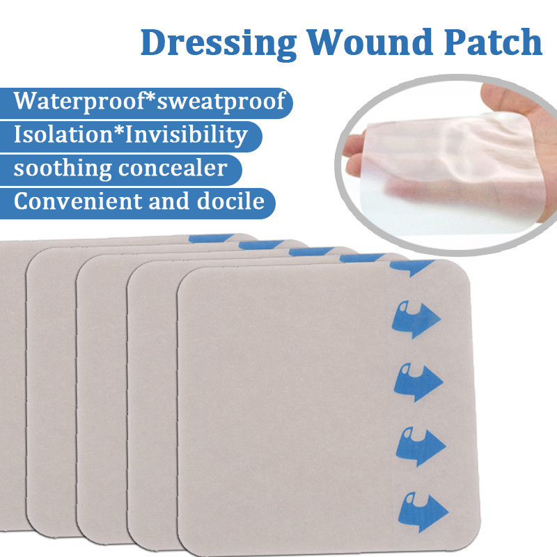 Hydrocolloid Adhesive Dressing Wound Dressing Sterile Thin Healing Pad ...