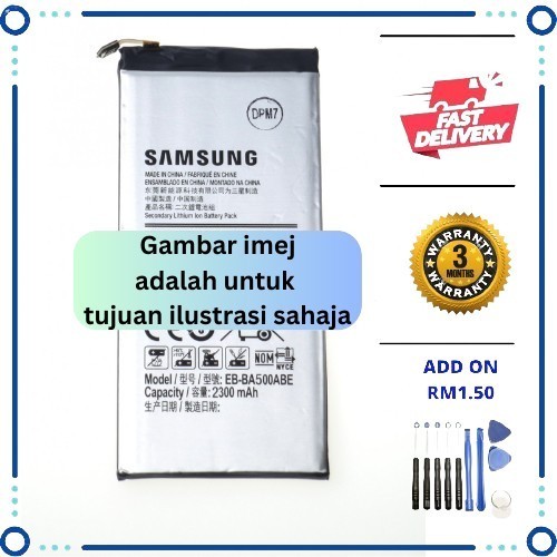BATTERY SAM A5 2015 A500F ( EB-BA500ABE ) | Shopee Malaysia