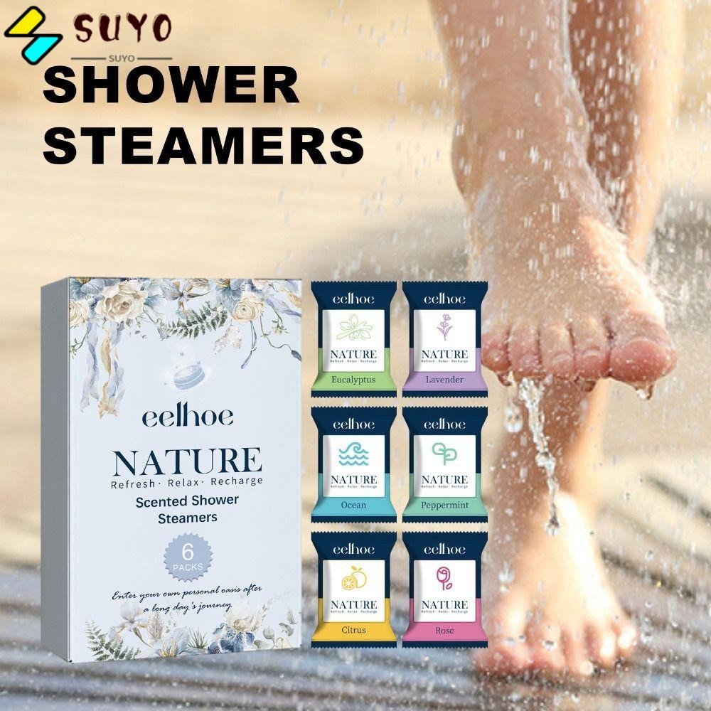 SUYO Swear Shower Steamers Gift Set, Self Care Relaxation Improve ...