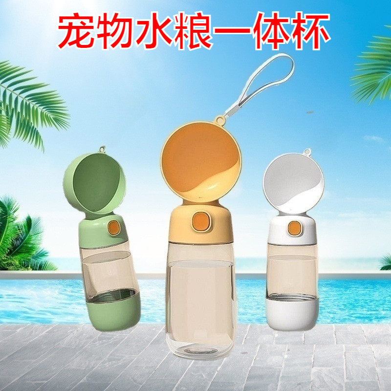 Cawan air luar haiwan kesayangan yang popular, botol air anjing ...