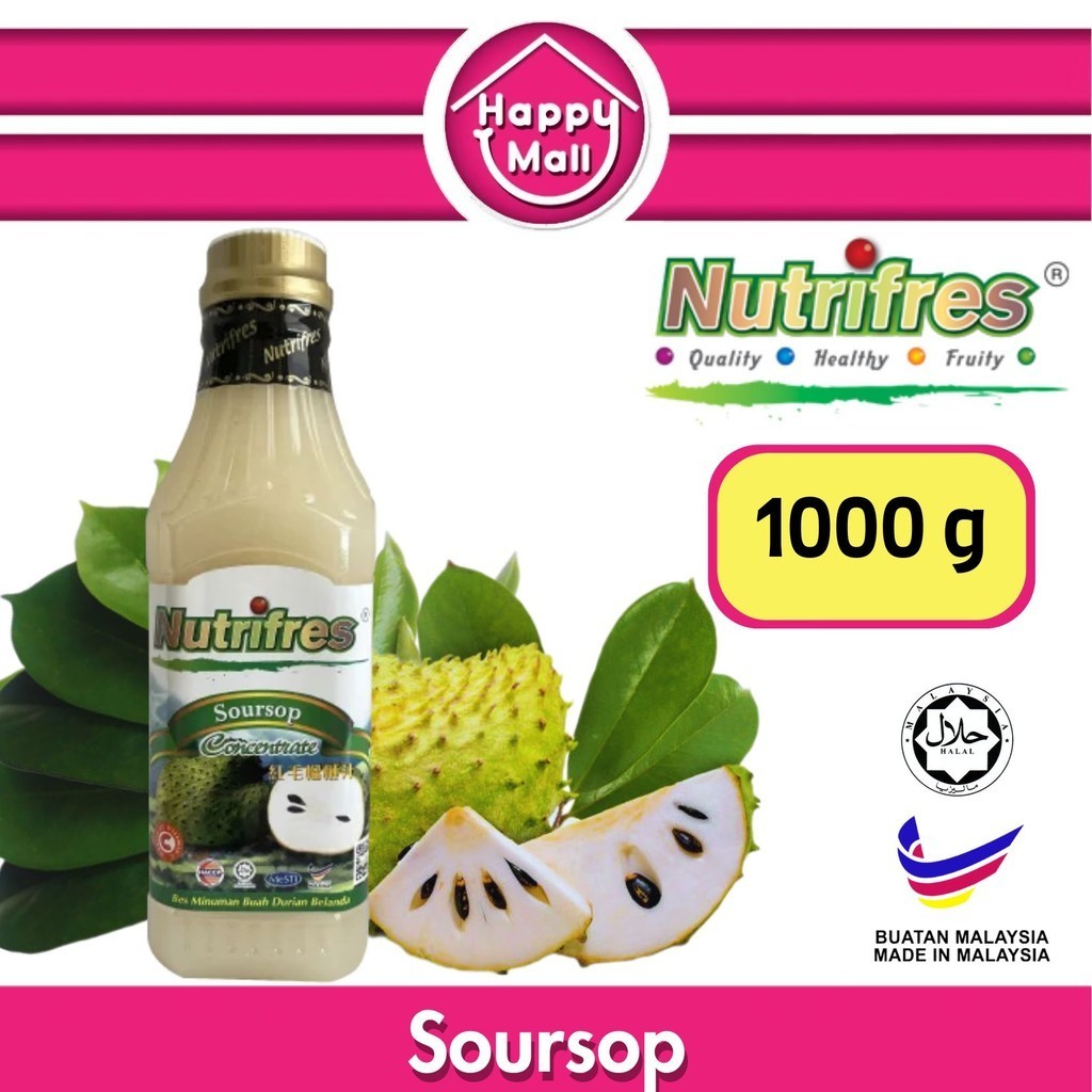Nutrifres Soursop Fruit Juice Concentrate / Cordial 1000g | Shopee Malaysia