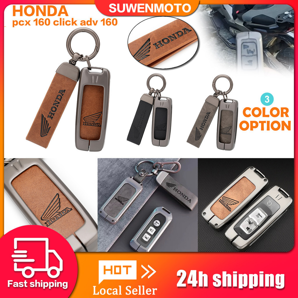 Remote Key Cover Metal Case Cover Keychain Universal For Honda Scoopy ...