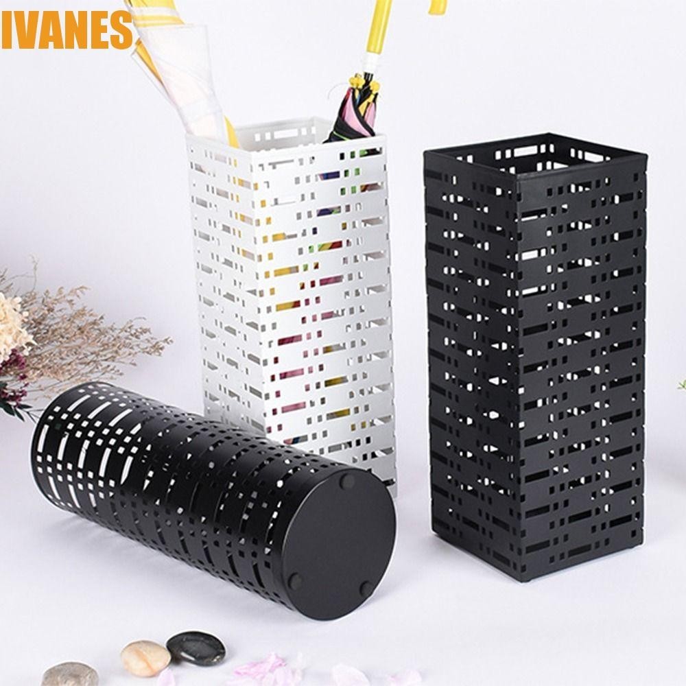 IVANES Umbrella Stand Rack, Black/White Creative Umbrella Stand Holder ...
