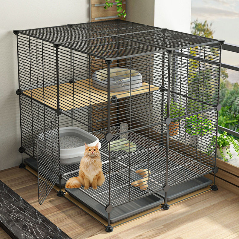 Cat Cage Cat Villa Clearance Cage Household Indoor Oversized Free Space