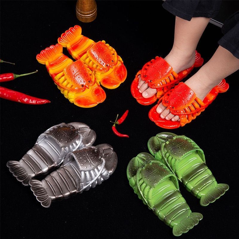 [Ready Stock] Lobster Children Sandals Slippers Men Women Indoor ...