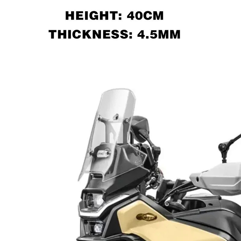 for CFMOTO 450MT MT450 Windscreen Front Windscreen Windshield 450 MT ...