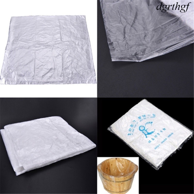 90 Pcs/bag Disposable Foot Tub Liner Foot SPA Basin Bags Barrel Plastic ...