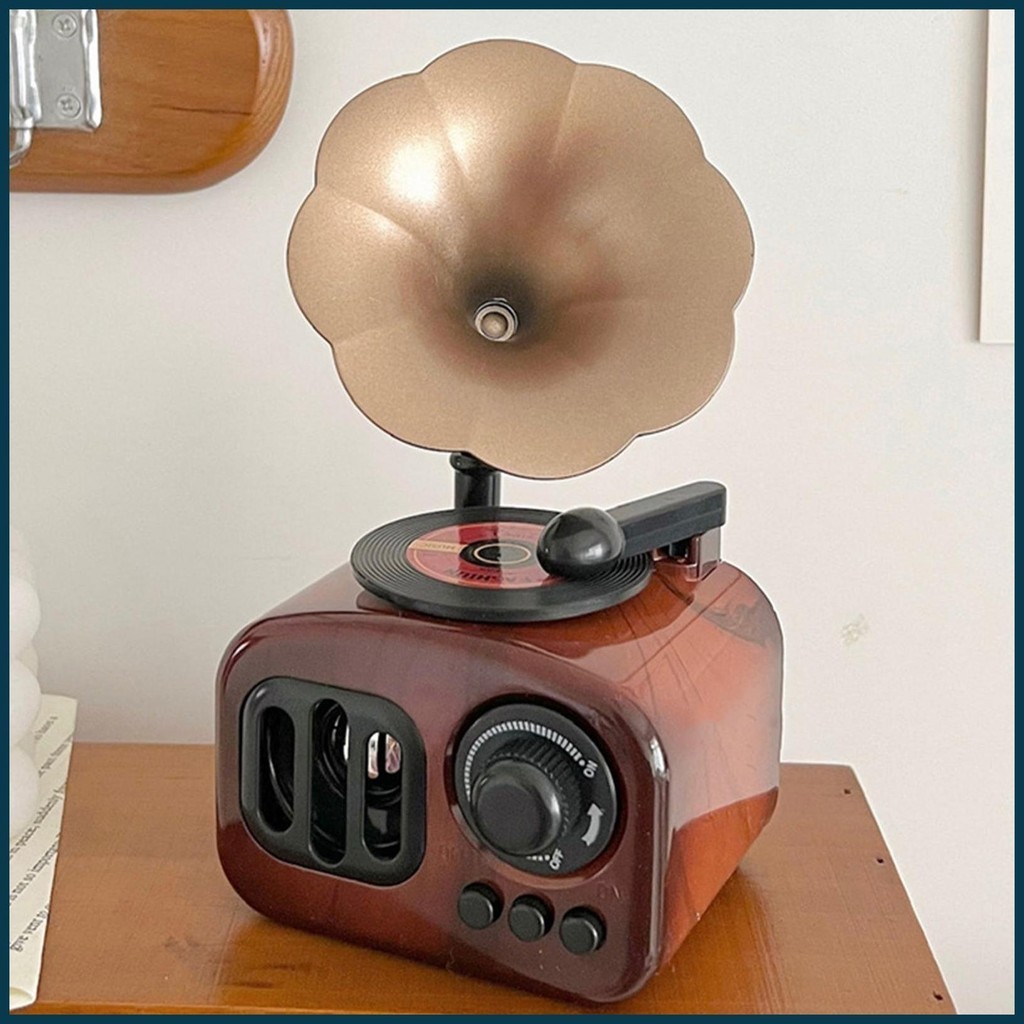 Vintage Music Box Nostalgic Gramophone Music Box Wind-Up Music Box ...