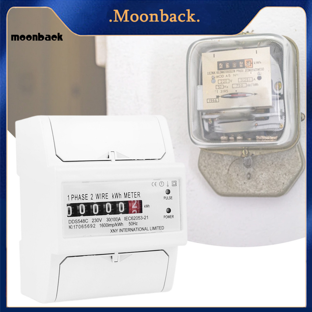 Moon DDS548C 30-100A 230V Rail Type Electricity Meter Widely Used ...