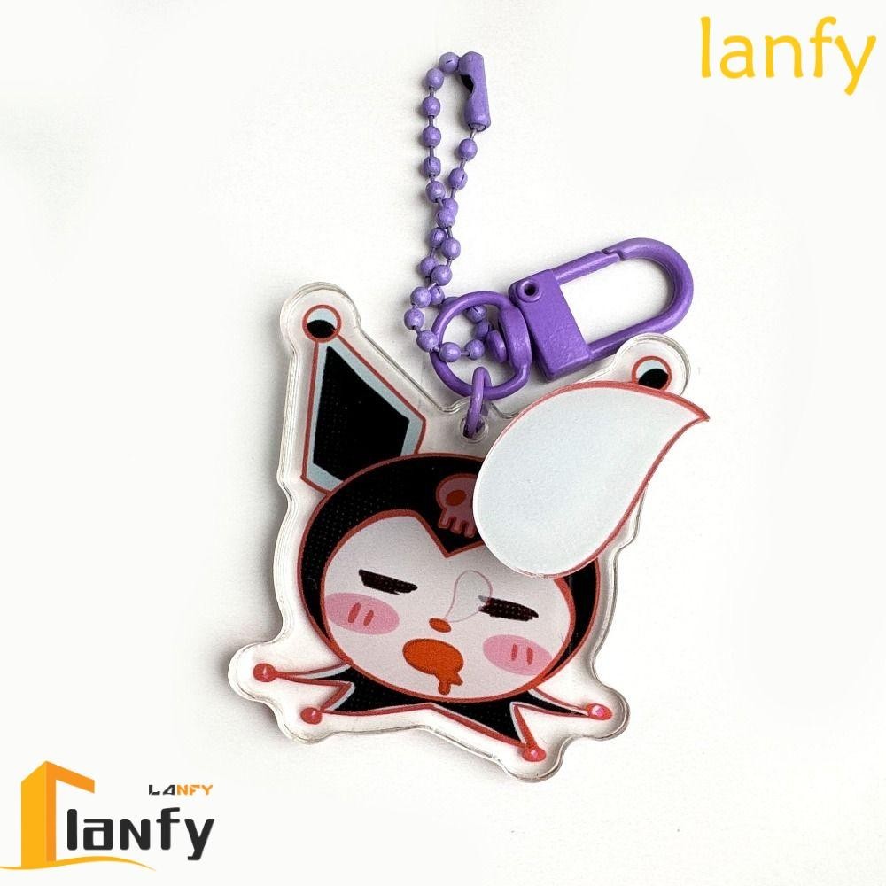 LANFY Crayon Shin-chan Backpack Decoration, Rotatable Acrylic Crayon ...
