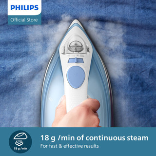 Philips 1000 Series Steam Iron (1400W) DST1010 | DST1010/20 | Shopee ...