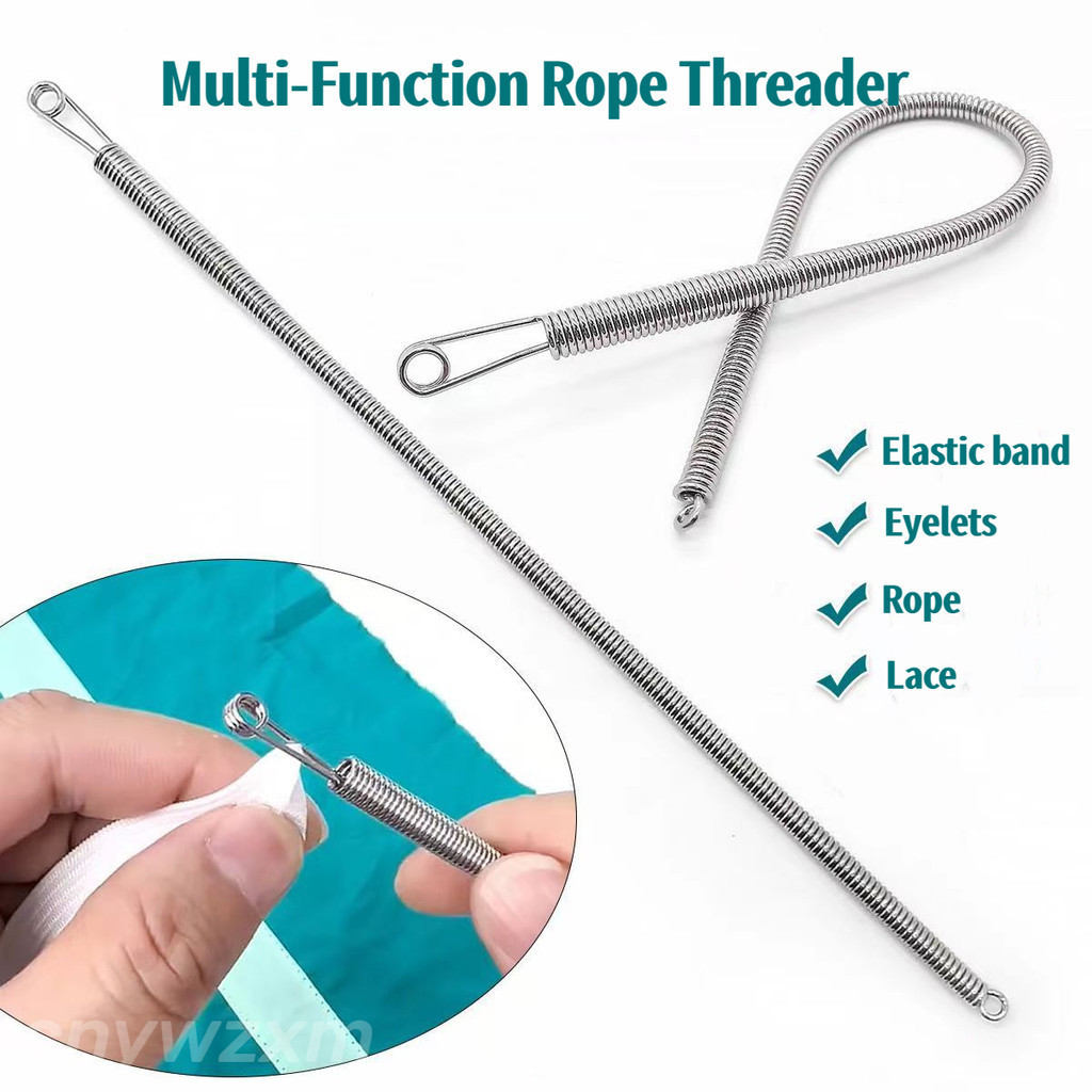 Bendable Spring Rope Threading Tool Multi-purpose Air Hole Elastic Band ...