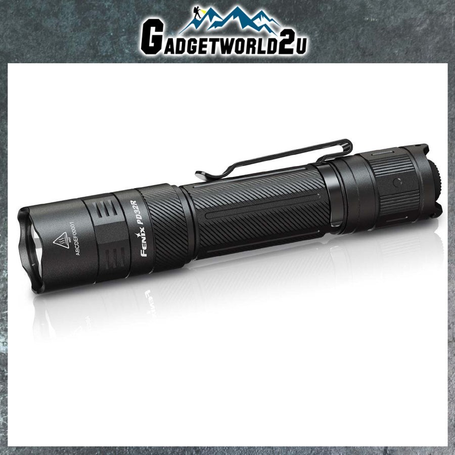 Fenix PD32R Luminus SFT40 LED 1400L USB-C Rechargeable Flashlight ...