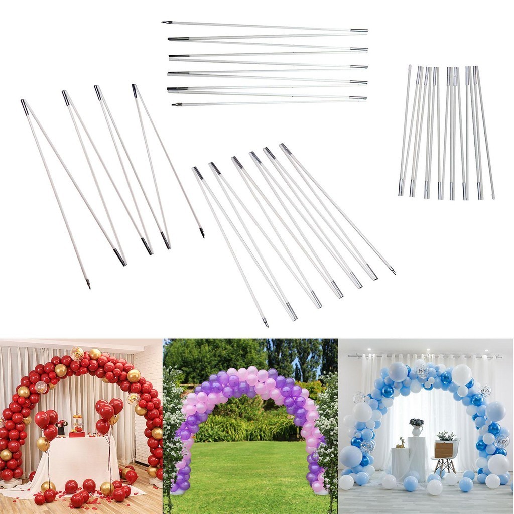 [bmcbftb] Balloon Arch Stand Folding Rod Pole for Celebration Ceremony ...