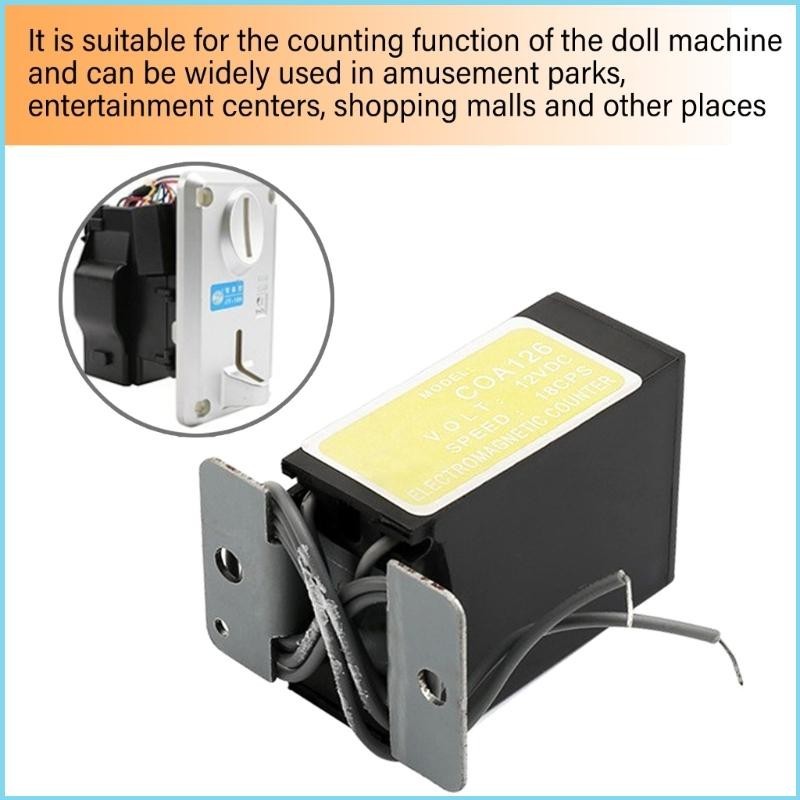 RUN 0-999999 Count Meter Arcade Claw Machine Digital Counter 6 Digit ...