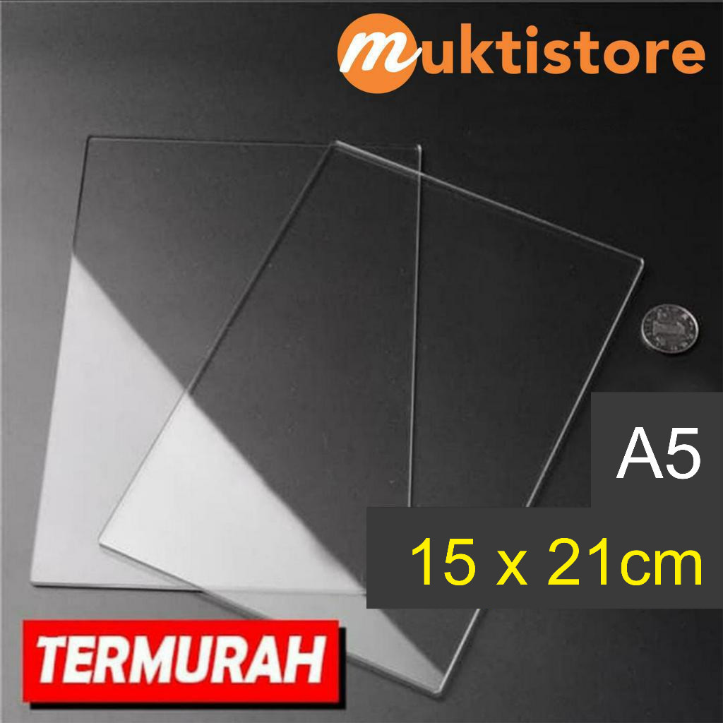 Acrylic sheet 2mm A5 / Clear Acrylic / Copyright brand / Acrylic | Shopee Malaysia