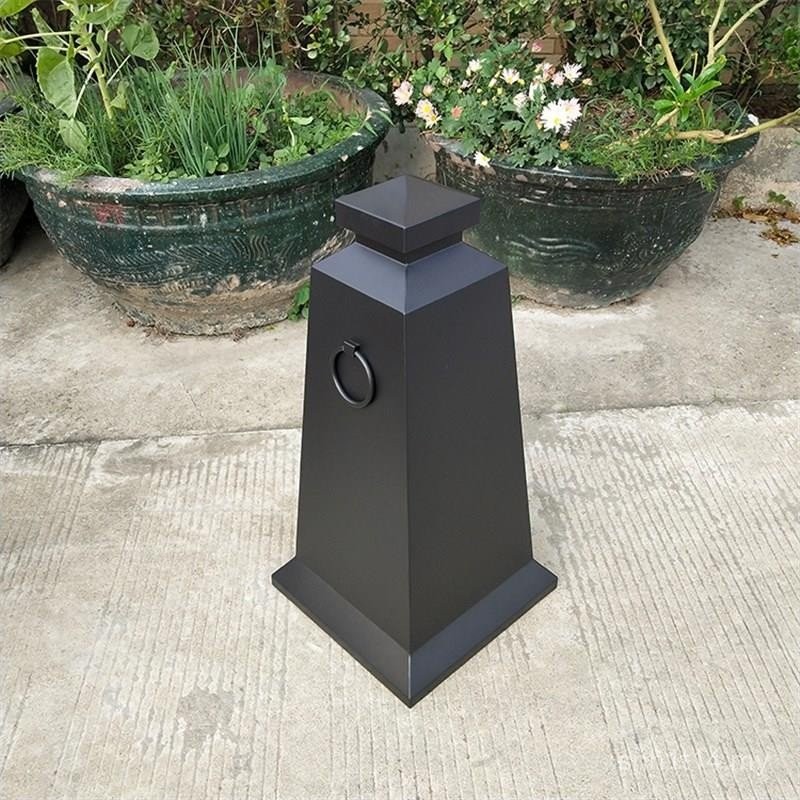 Rose Gold Metal Stainless Steel Square Cone Traffic Cone Stainless ...
