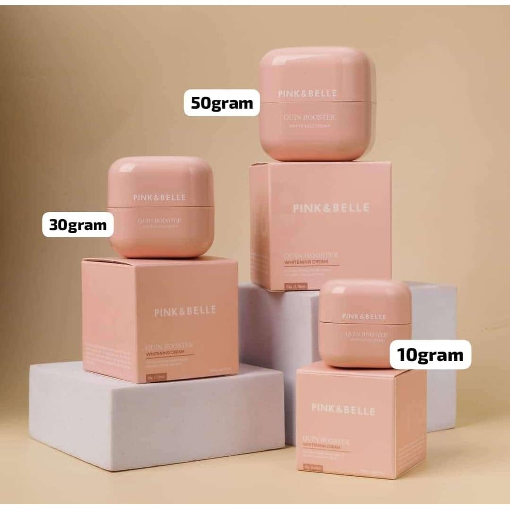 PINK & BELLE QUIN BOOSTER WHITENING CREAM ORIGINAL HQ | Shopee Malaysia