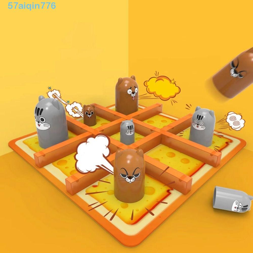 AIQIN Tic TAC Toe Game, Table Game Montessori Stacking Cup Game, Funny ...