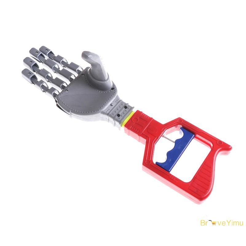 [BraveYimu] 32cm Robot Claw Hand Grabber Grabbing Stick Kids Toy Move ...