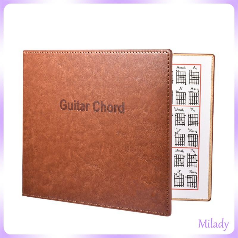 Milady PU Leather Cover Folk Vintage Electric Guitar Folding Chord ...
