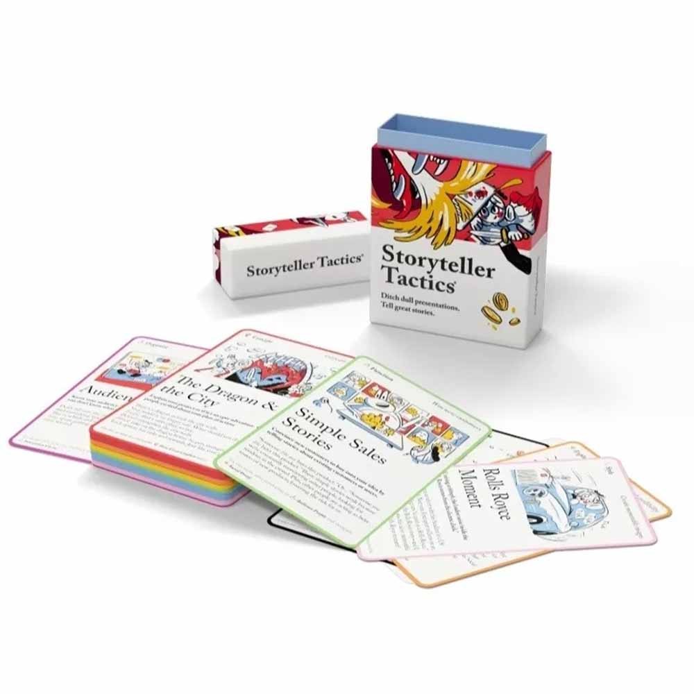 Storyteller Tactics Card Deck Innovative Storytelling Strategy Cards ...