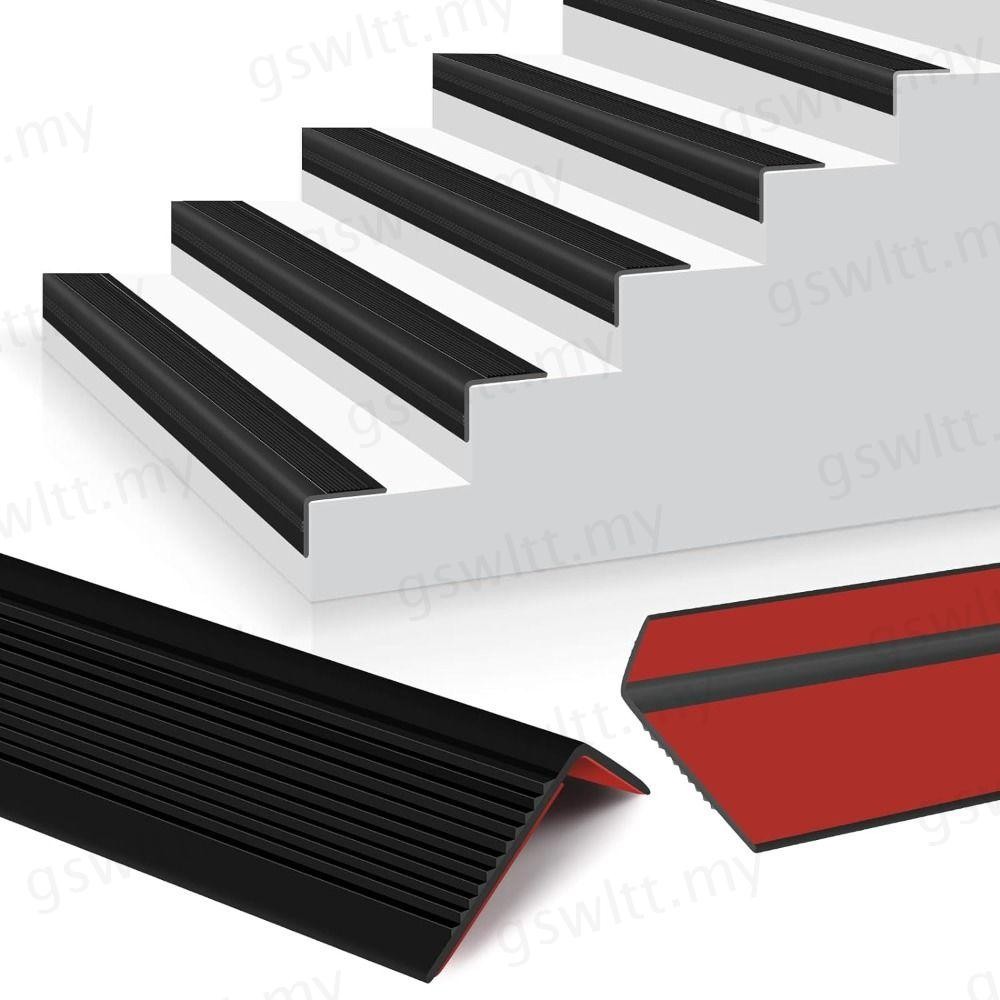 GSWLTT Stair Safety Strip, Non-Slip Self-Adhesive Stair Edge Protector ...
