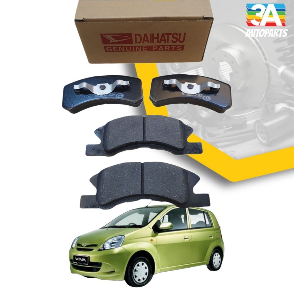DAIHATSU FRONT BRAKE PAD 1 SET FOR PERODUA VIVA | Shopee Malaysia