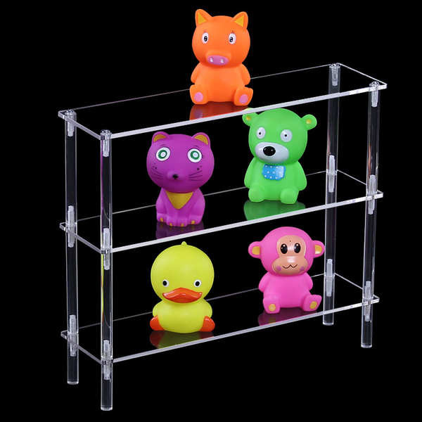acrylic display box display box Rak paparan akrilik telus trapezoid rak ...