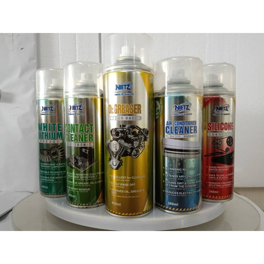 NIETZ Aerosol Spray Air Cond Cleaner/Contact Cleaner/Degreaser /N10 ...