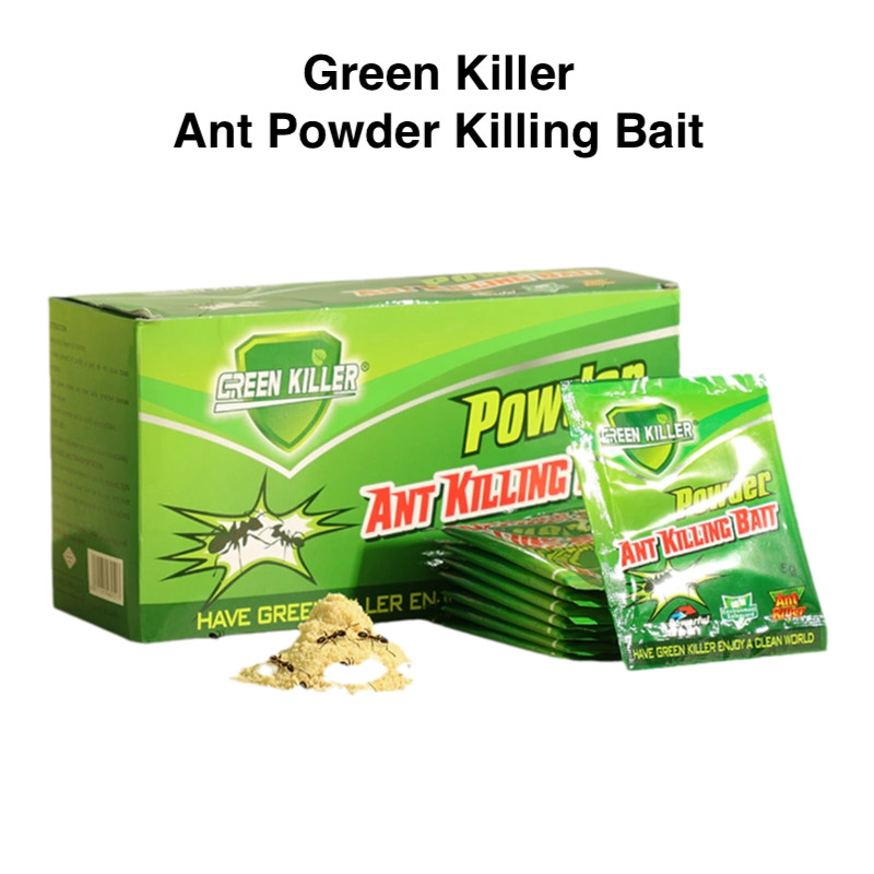 (50pcs 1 Box) Green Killer Ant Powder Killing Bait | Shopee Malaysia