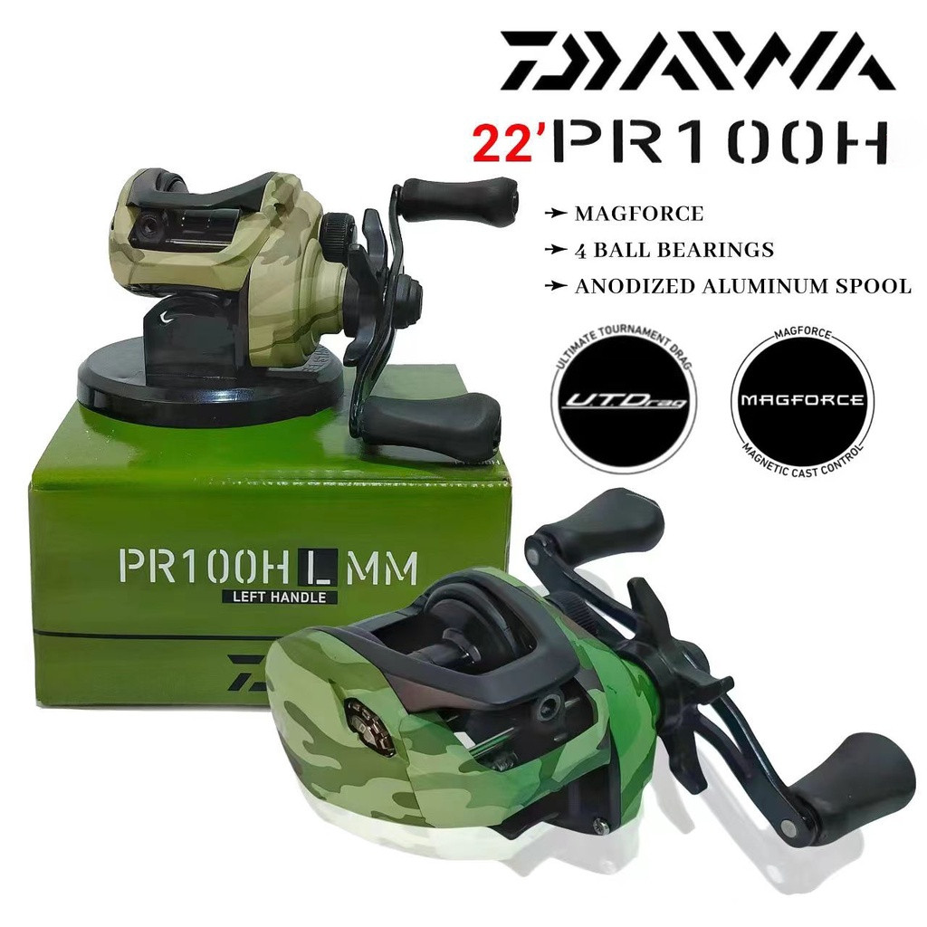 2022' DAIWA PR 100 BAITCASTING FISHING REEL (ORIGINAL DAIWA) | Shopee ...