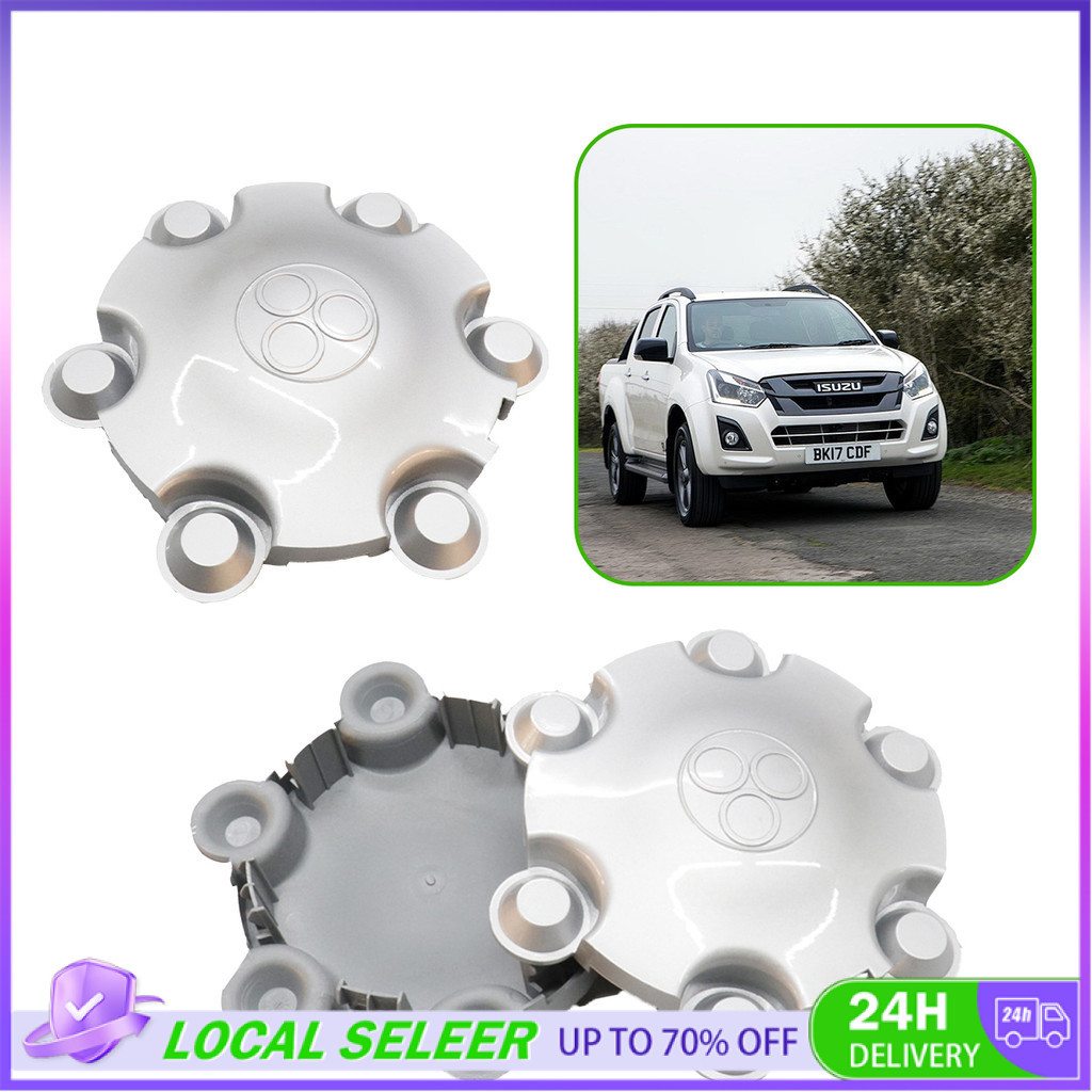Wheel Cap ISUZU DMAX D-MAX 2012-2017 MU-X MUEK Mack hub cap silver ...