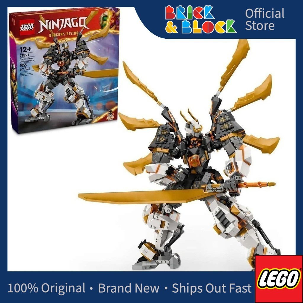 LEGO 71821 Cole's Titan Dragon Mech | LEGO Ninjago | Shopee Malaysia