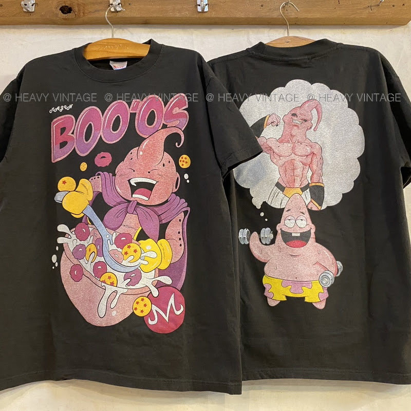 SpongeBob x DragonBall Majin Buu Patrick Star's Dream tag Hanes vintage ...
