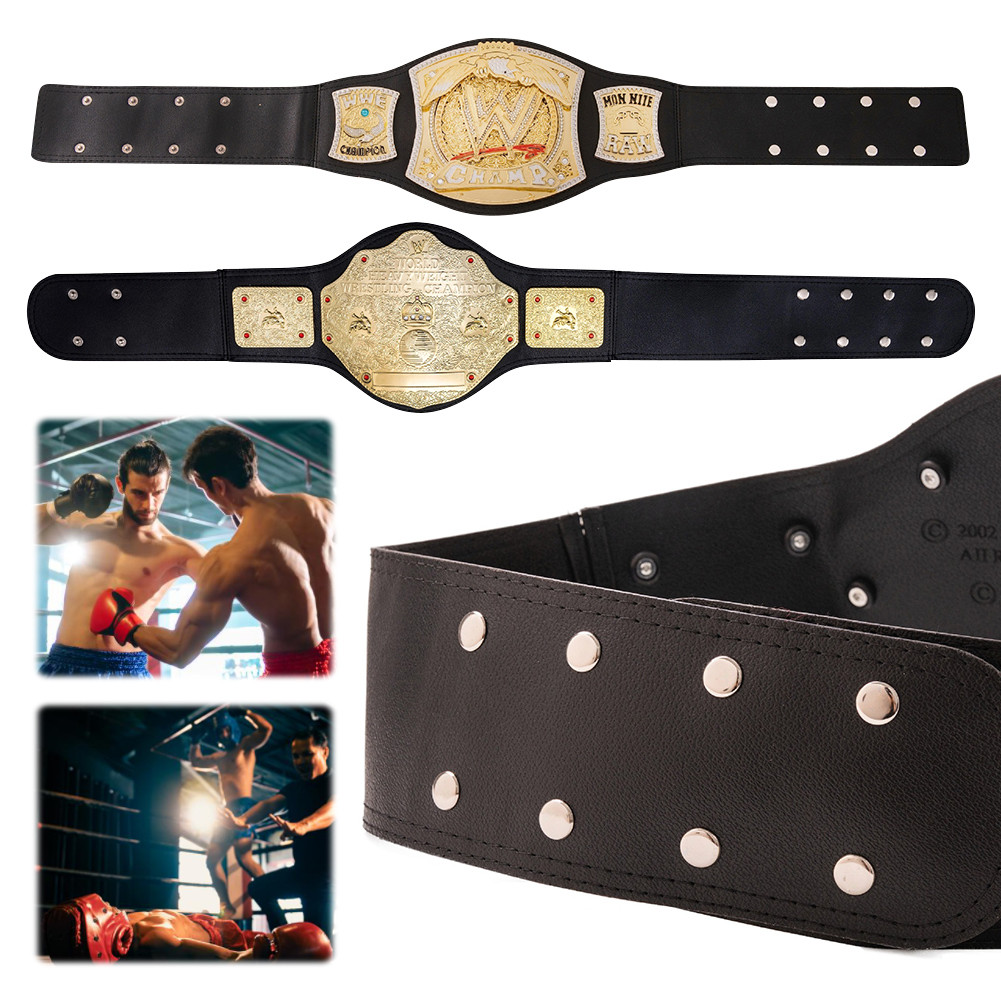 WWE Boxing Champion Gold Belt Wwe Championship Belt Characters ...