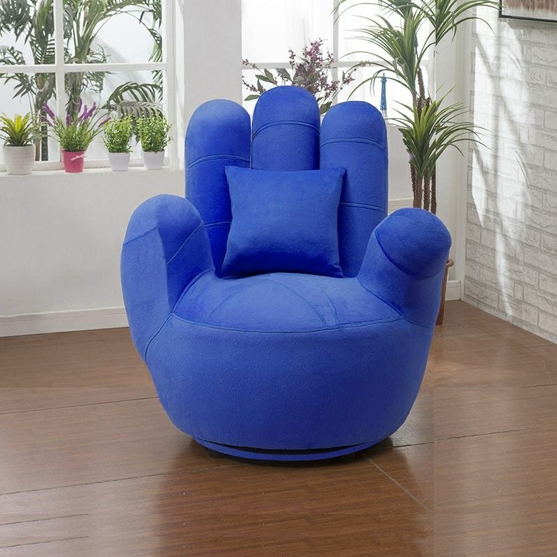 Creative Single Five-Finger Sofa Influencer Lazy Sofa Balcony Bedroom ...