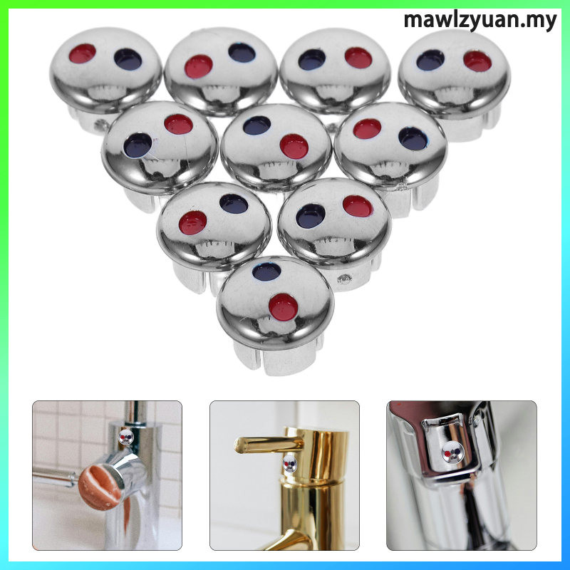 Faucet Logo Handle Labels Air Hot Cold Buttons Hot/cold Water Markers ...