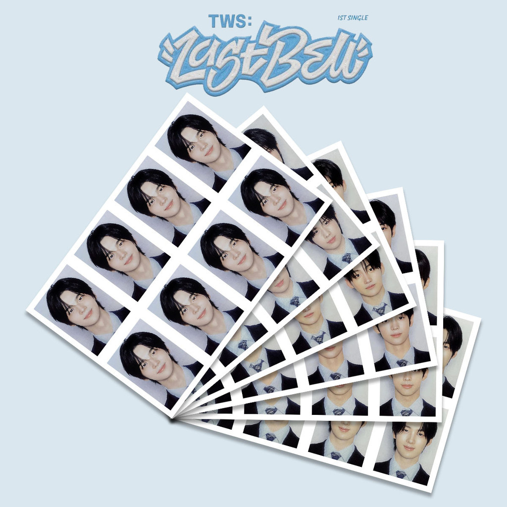 TWS Last bell SHINYU 1st mini album Identity Card Photocards School ID ...