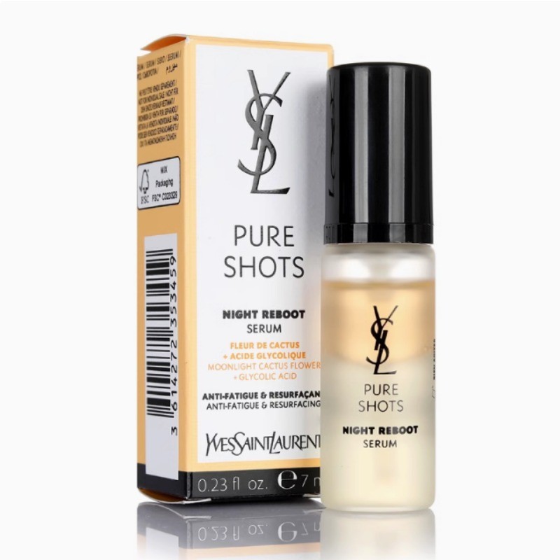 YSL Enjoy Youth Night Essence 7ml Night Queen Revitalizing Skin ...