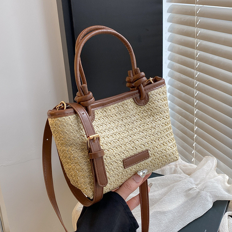 Beg Tenun Jerami Pantai Bergaya untuk Wanita 2025 Beg Tangan Baldi ...