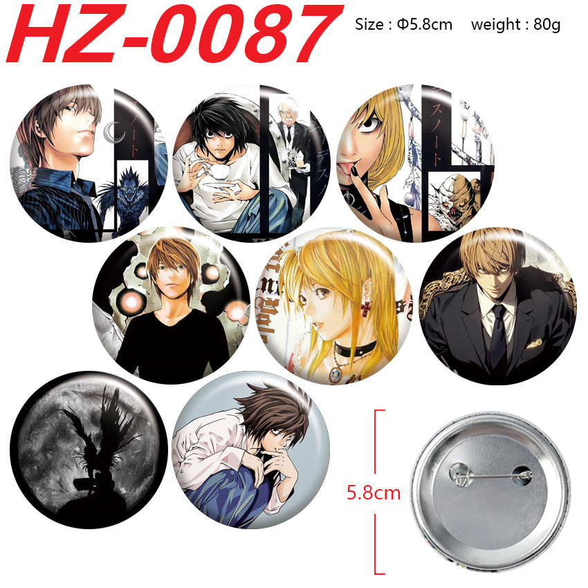 Death Note Cartoon Peripheral Pattern Creative Badge Gift | Shopee Malaysia