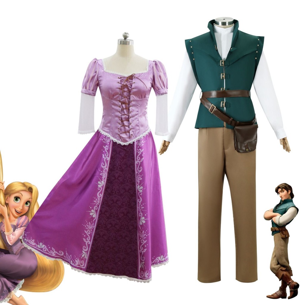 [Quick Shipment] Flin Ryder cos Costume Rapunzel Magical Romance ...