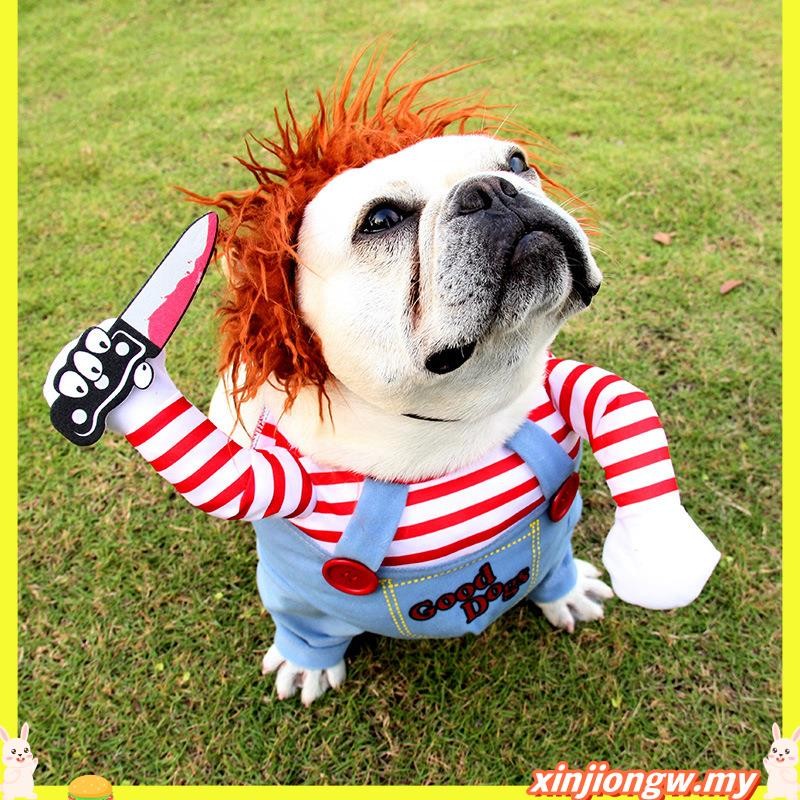 Yuanzhs Petdog chucky costume dog outfit chuckie pet costume ...
