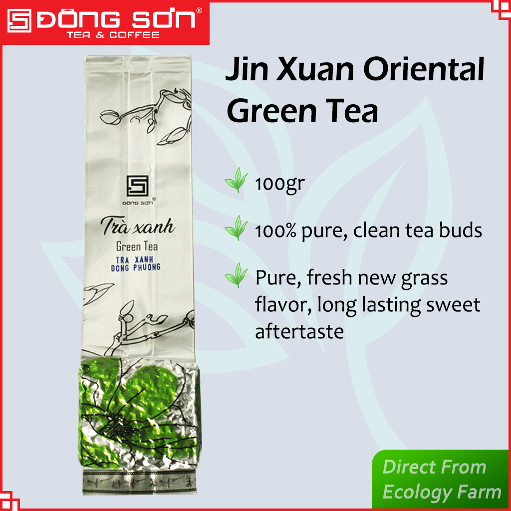 Dong Son Jin Xuan Oriental Green Tea 100G | Shopee Malaysia